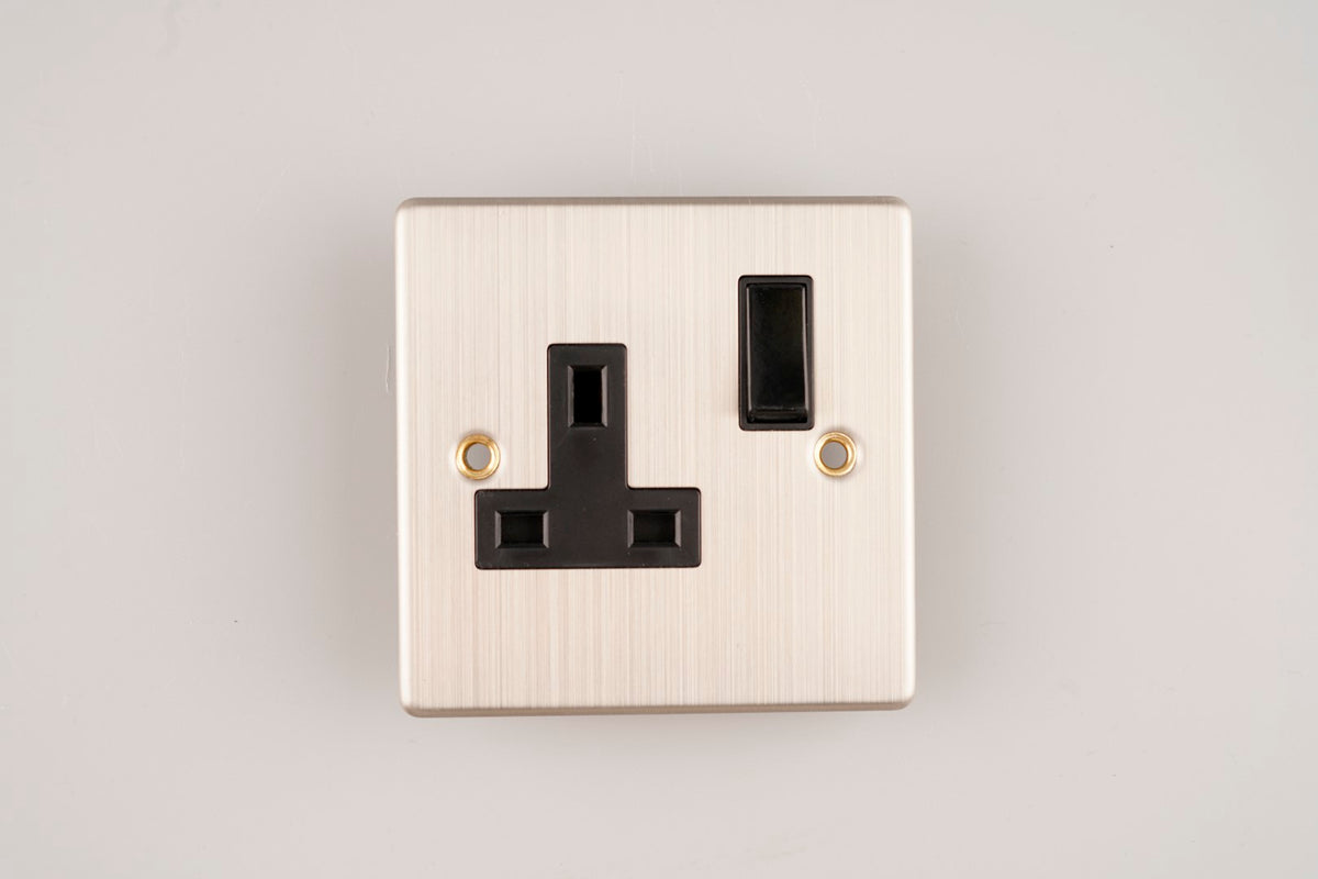Stainless Steel - ASTA 13A 1Gang SP Switched Socket – Surya Tech Limited