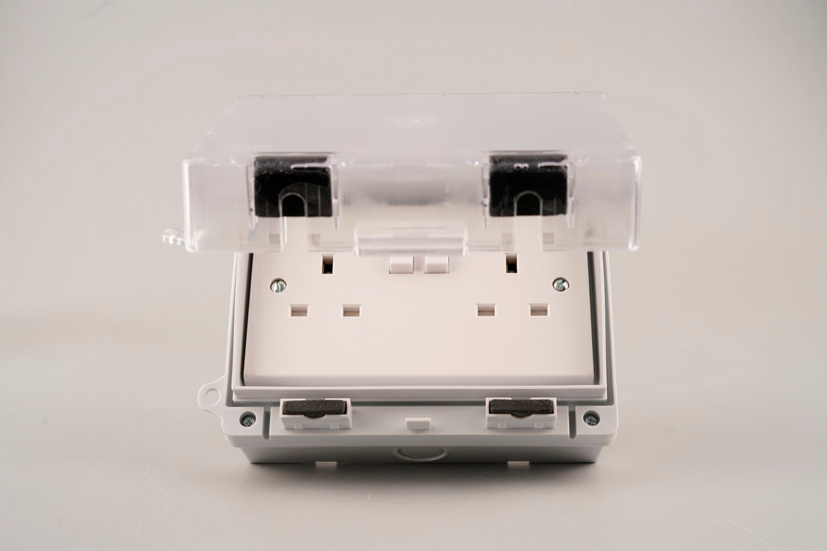 IP65 Waterproof Twin Switched Socket – Surya Tech Limited
